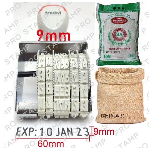 Jual Stempel Trodat EXP Kode Produksi Tanggal, Bulan Tahun 9mm - Kab ...