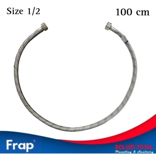Jual Selang Flexible Hose 100 cm Selang Flexible Air Anyam 1/2 Inch FRAP - Jakarta Selatan ...