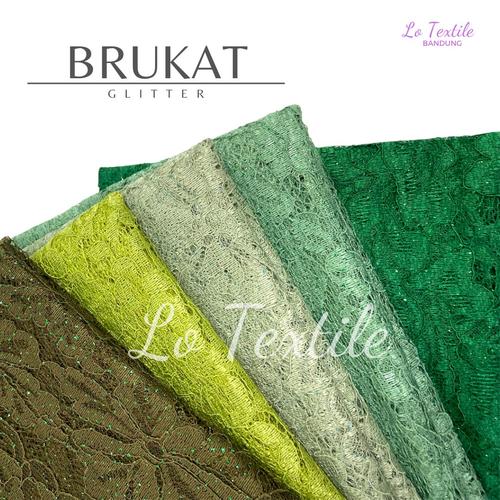 Jual Kain Brokat Kebaya Brukat 1 Meter Premium - Bahan Brokat Meteran ...