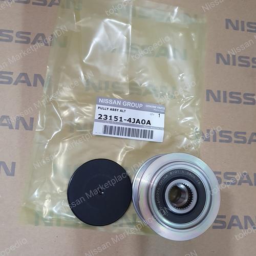 Jual PULLY ALTERNATOR NISSAN NAVARA NP300 NEW D23 2014 ORIGINAL ...