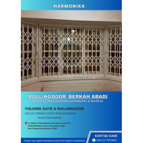 Jual pintu besi harmonika - Kab. Tangerang - Rollingdoor Berkah Abadi ...