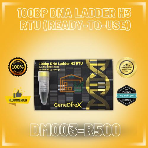 Jual 100bp DNA Ladder H3 RTU (Ready-to-Use) - Kab. Bogor - Gudang Mikrobiologi dan Molekuler ...