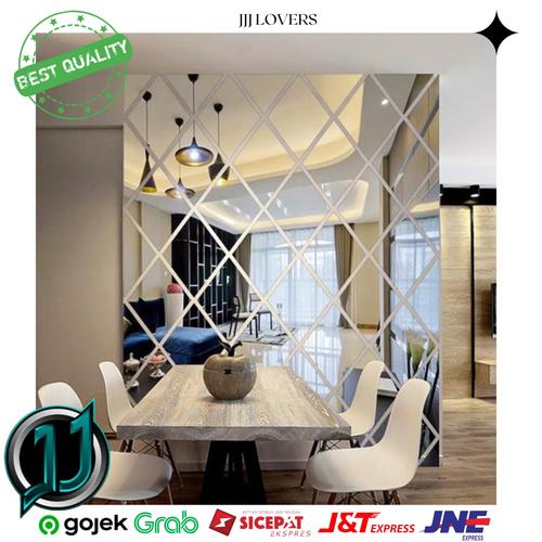 Jual Stiker Dinding Kaca Cermin Decoration DIY/ Mirror Wall Sticker ...
