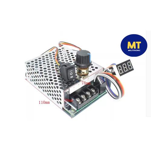 Jual Dimmer PWM 40A DC Motor Speed Controller 12V 24V 36V (1501) - With ...