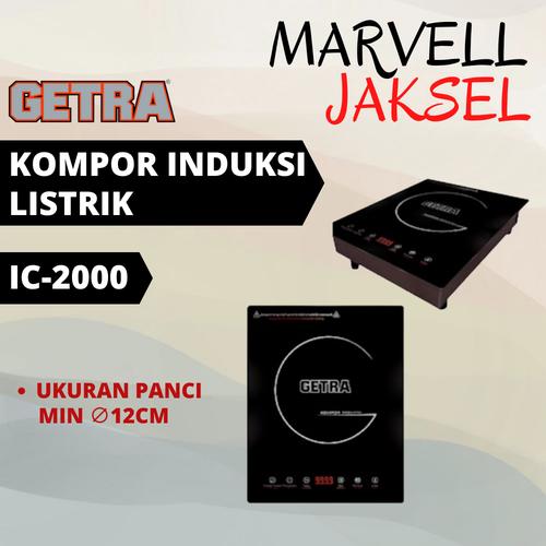 Jual KOMPOR INDUKSI LISTRIK GETRA IC-2000 INDUCTION COOKER 1 TUNGKU ...