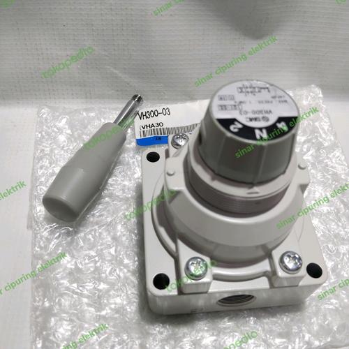 Jual Hand valve SMC VH300-03 port,3/8 Max p, 1.0Mpa made in japan - Kota Tangerang - sinar ...
