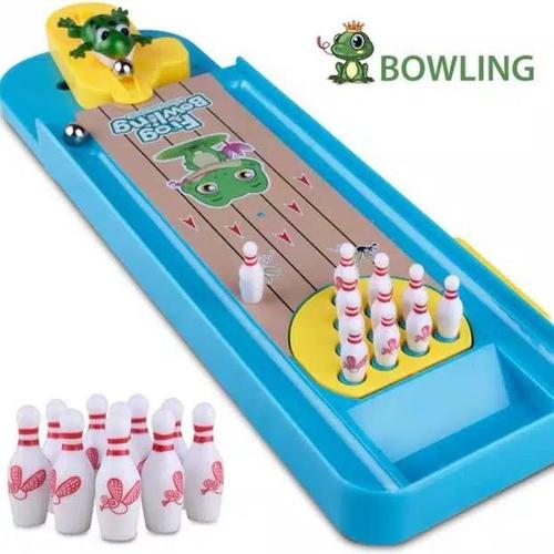 Jual Mainan Anak Bowling Frog Board Games Edukasi Kado Anak SS1722 ...