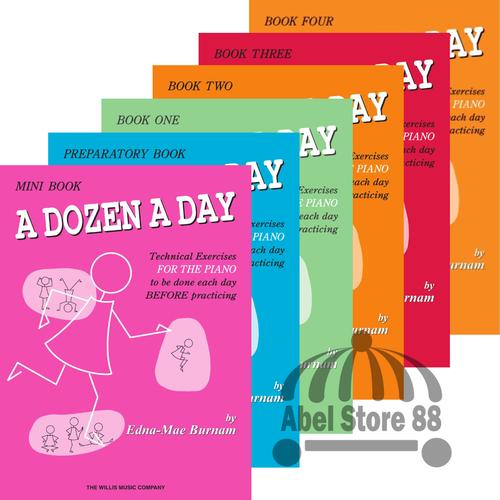 Jual A Dozen A Day Mini Book/Preparatory/Book 1/2/3/4 Buku Latihan ...