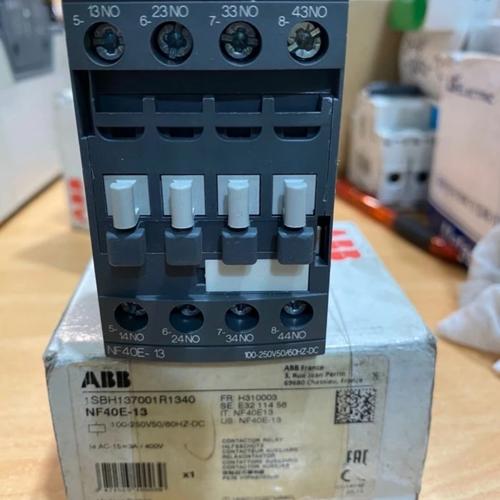 Jual CONTACTOR RELAY ABB 4NO NF40E-13 100-250 VAC / VDC - Kota Bandung - DutaSunElectric | Tokopedia