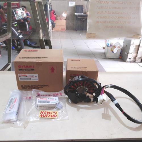 Promo SPULL SPOOL STATOR SPUL NEW NMAX AEROX CONNECTED 04498 ORI YGP Cicil 0% 3x - Kota Bekasi ...