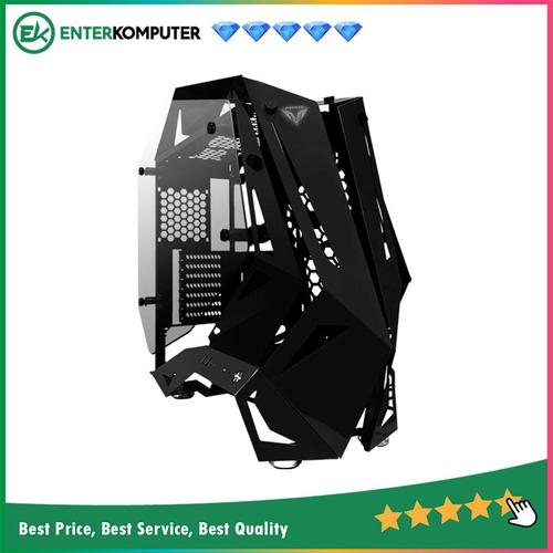 Promo Casing PRIME R-[CS] BLACK - ATX ALUMUNIUM GAMING CASE - TEMPERED ...