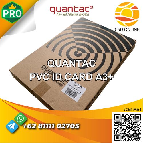 Promo Quantac PVC ID CARD A3+ PET INSTANT Digital Print Laser Toner ...