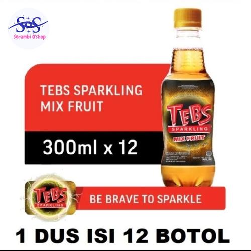 Jual TEBS SPARKLING MIX FRUIT 300 ml ( 1dus isi 12 botol ) - Kota ...