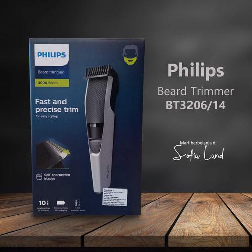 Jual Philips Beard trimmer BT3206/14 Pemangkas Janggut BT3206 BT 3206 ...