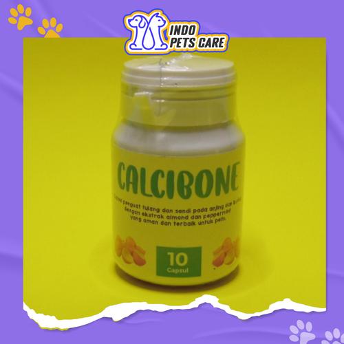 Jual CALCIBONE KAPSUL PENGUAT TULANG & SENDI KUCING & ANJING KESLEO ...