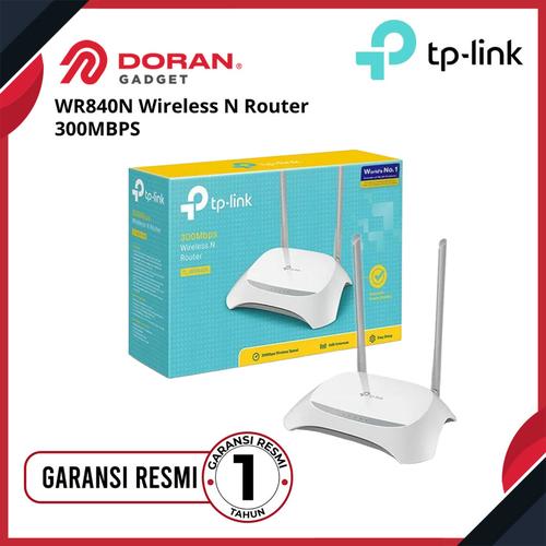 Jual TP LINK TL WR840N 300MBps Wireless Router wifi Rumah - Garansi 1 Tahun - Jakarta Pusat ...