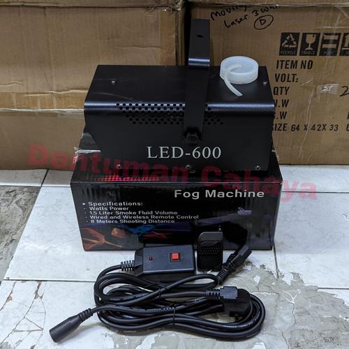 Jual Mesin Fogging 600W remote Led mesin Asap 600watt Smoke Machine - Jakarta Barat ...