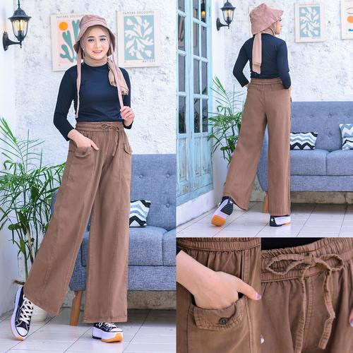Jual kulot denim kantong kancing - Jakarta Barat - finda kerudung ...