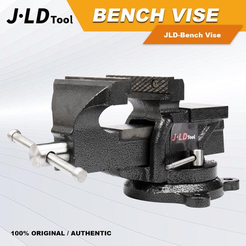 Jual JLD Catok Paron Ragum Besi 3"4"5"6 inch GLX Bench Vice Vise Alat ...