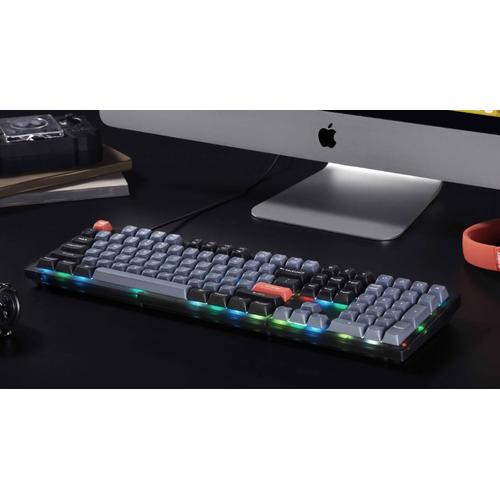 Promo Keychron V6 QMK Custom Fully Assembled Knob - Frosted Black Cicil ...