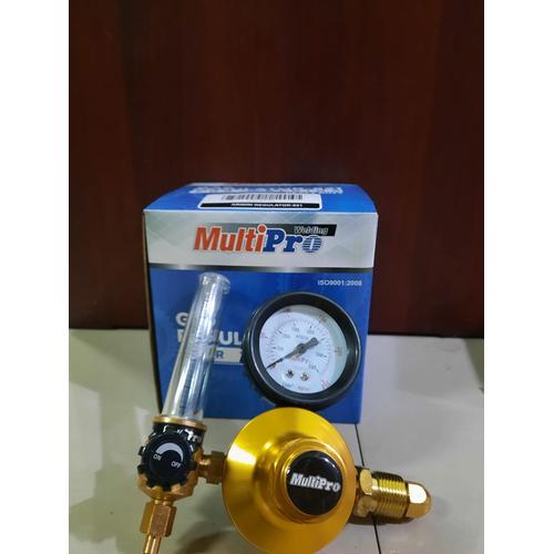 Jual MULTIPRO Regulator Gas Argon + flow meter MULTIPRO 921 - Kota ...