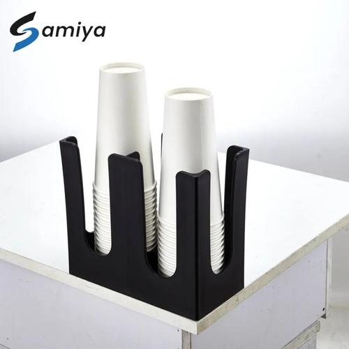 Jual paper cup holder coffee storage 2slot / rak tempat gelas cup kopi ...