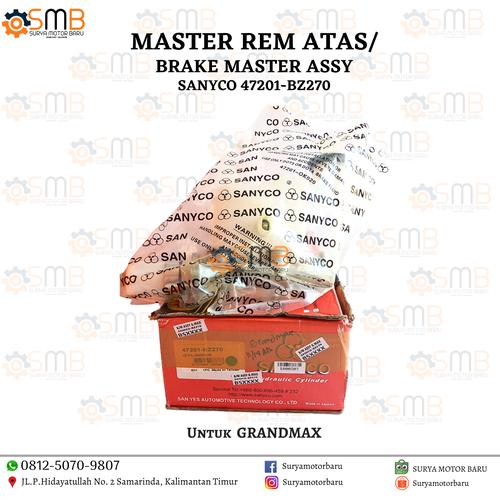 Jual MASTER REM ATAS/BRAKE MASTER ASSY GRANDMAX SANYCO 47201-BZ270 ...