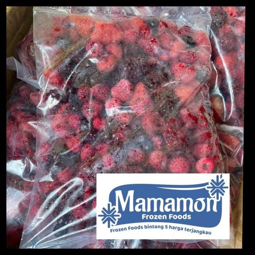 Jual Mixed Berries Impor Frozen / Mixed Berries IQF Impor PREMIUM 1KG ...