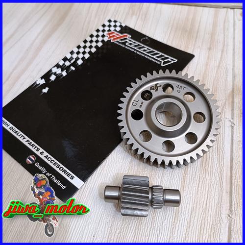 Jual gigi gear Rasio GF Racing beat Scoopy Vario 110 space karbu dan fi ...