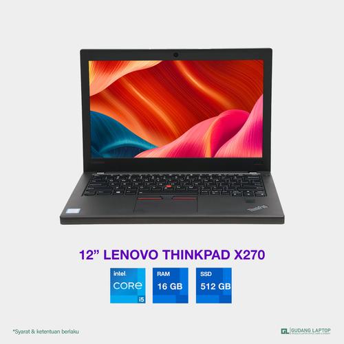 Jual LENOVO THINKPAD X270 | 12" Ultrabook | Intel CORE i5 GEN 7Th | RAM ...