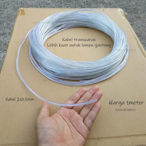 Jual Kabel bening transparan untuk lampu gantung hias - Jakarta Pusat ...