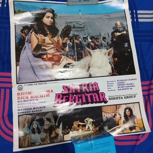 Jual poster film langka original satria bergitar 1984 - Kota Bandung ...