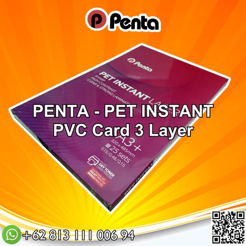 Jual PENTA PVC ID CARD Laser A3+ Pack isi 25 sheet - Jakarta Selatan ...