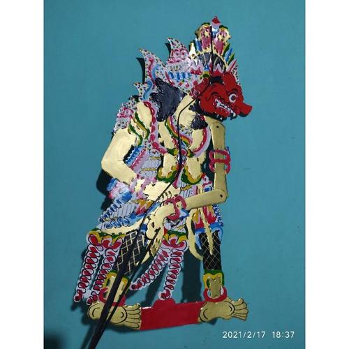 Jual WAYANG kulit Kertas Dasamuka/Rahwana tinggi -+75cm i - Kab. Sleman ...