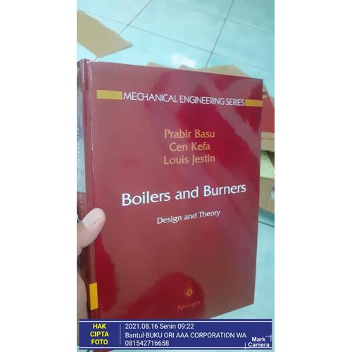 Jual Boilers and Burners: Design and Theory (Mechanical Engineering ...