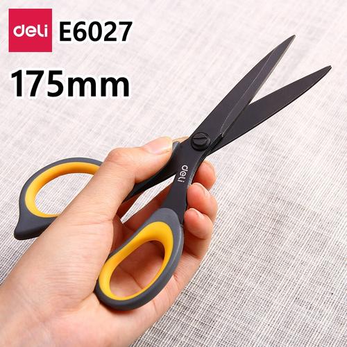 Jual Gunting Deli Hitam E6027 175mm Gunting Teflon Anti Lengkat Soft Handle - Kab. Bogor ...