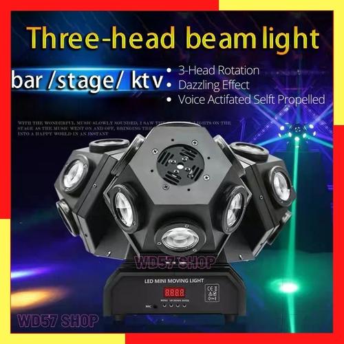 Jual Lampu Disco Panggung Sorot Full Color LED Laser Moving Head ...