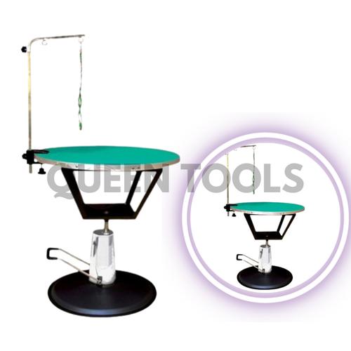 Jual Meja Grooming Hydrolic Bulat + Kalung Leher Premium Quality ...