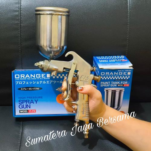 Jual Spraygun Spray Gun F75 Tabung atas Alat semprotan cat angin ...