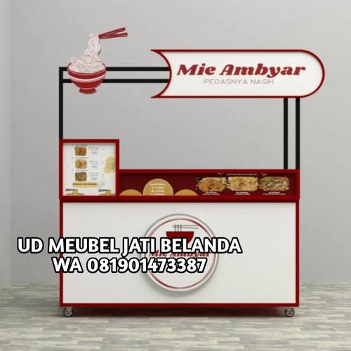 Jual gerobak seblak gerobak mie ambyar booth mie gacoan - Kota ...