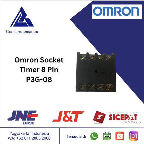 Jual Omron Socket Timer 8 Pin P3G-08 - Kota Yogyakarta - Graha Automation | Tokopedia