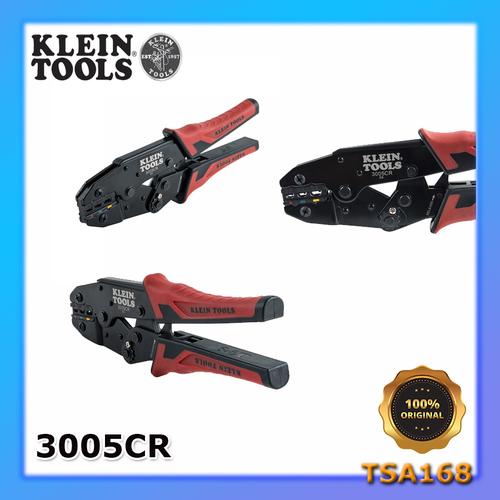 Jual Klein Tools 3005CR Ratcheting Crimper 10-22 AWG - Insulated ...