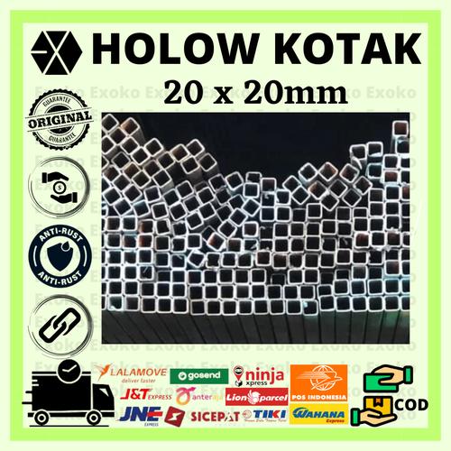 Jual Besi Hollow 20 x 20Mm | Hollow Kotak Serbaguna - Brown - Jakarta ...