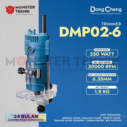 Jual Mesin Profil Kayu 6mm Dongcheng DMP02-6 Wood Trimmer 6 mm 350W ...