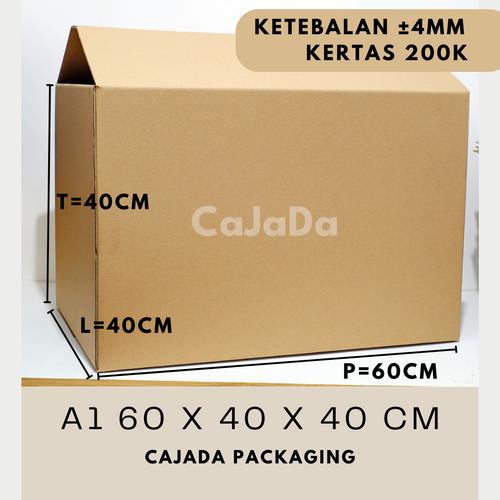 Jual Kardus Packing Pindahan 60x40x40 cm box kotak polos - Kota ...