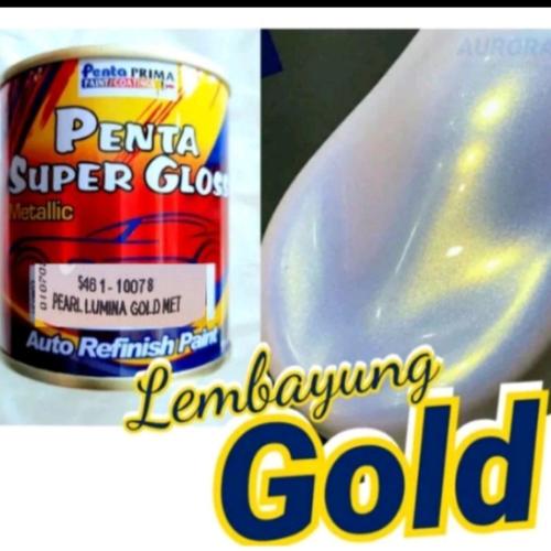 Jual Cat Lembayung Kuning Penta Super Gloss 5461-10078 Pearl Gold 1kg ...