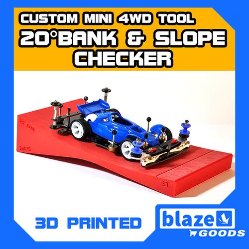 Jual Bank and Slope Checker Tamiya Mini 4WD bahan 3D Print - Minor ...