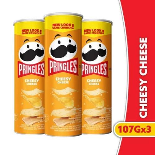 Jual Pringles cHeesy Cheese 107 gr bundle isi 3 pcs - Jakarta Barat ...