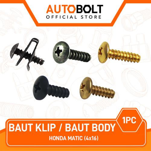 Jual Baut Klip Scoopy-Beat-Spacy-Vario Bodi Clip-Baud Body - Baut Body ...