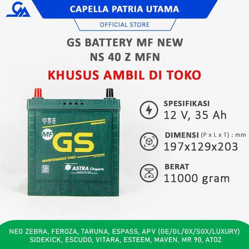 Promo AKI GS ASTRA NS 40 Z / NS40Z MF ESPASS ZEBRA TARUNA ATOZ (SELF PICKUP) - PICKUP ONLY Cicil ...